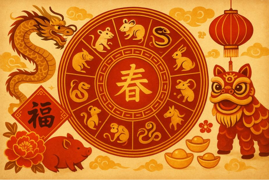 L’intégration du zodiaque chinois dans les traditions du Nouvel An - Yi ...