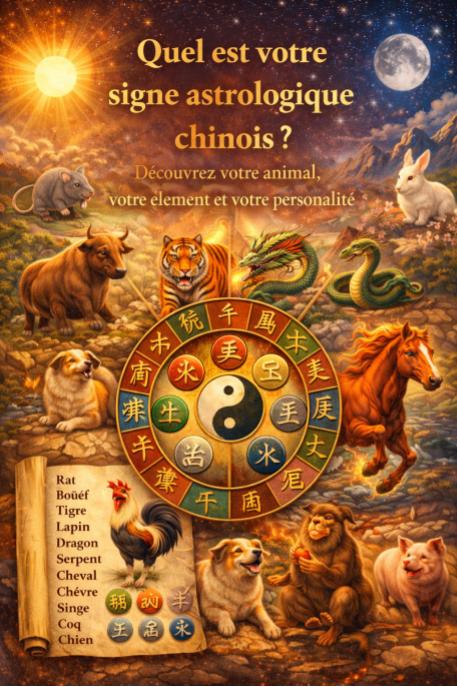 Quel est votre signe astrologique chinois ? - Yi King Feng Shui